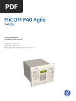 Micom P143 Relay Manual: Read/Download | PDF | Electromagnetism ...