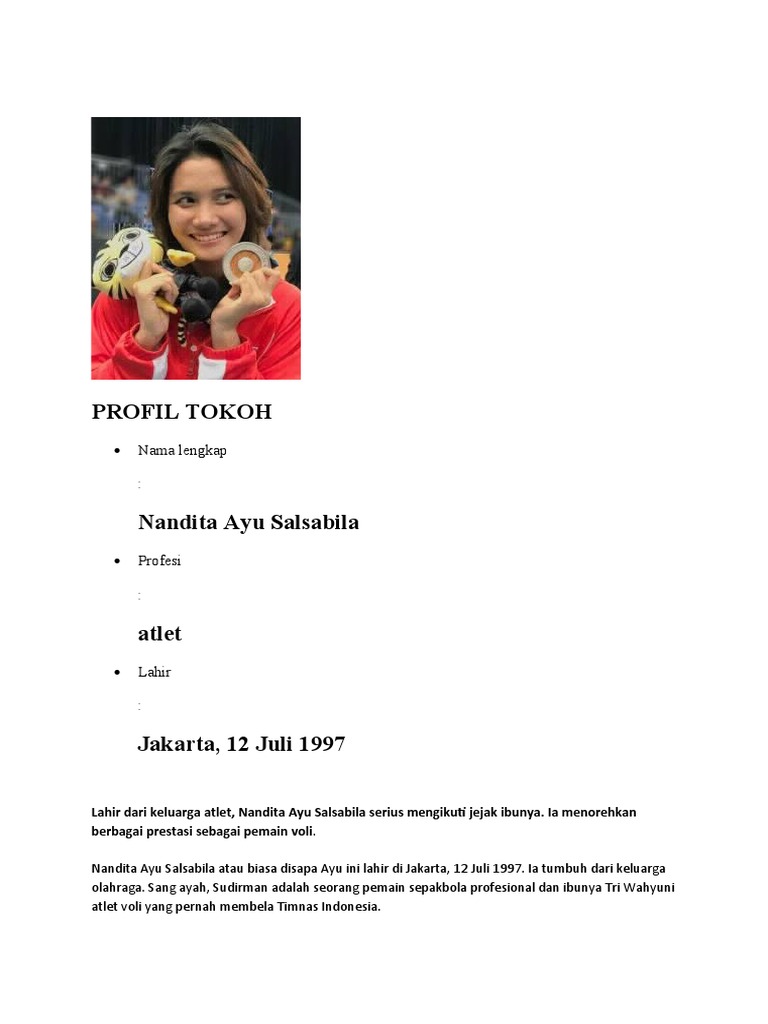 Profil Tokoh Pemain Voli | PDF