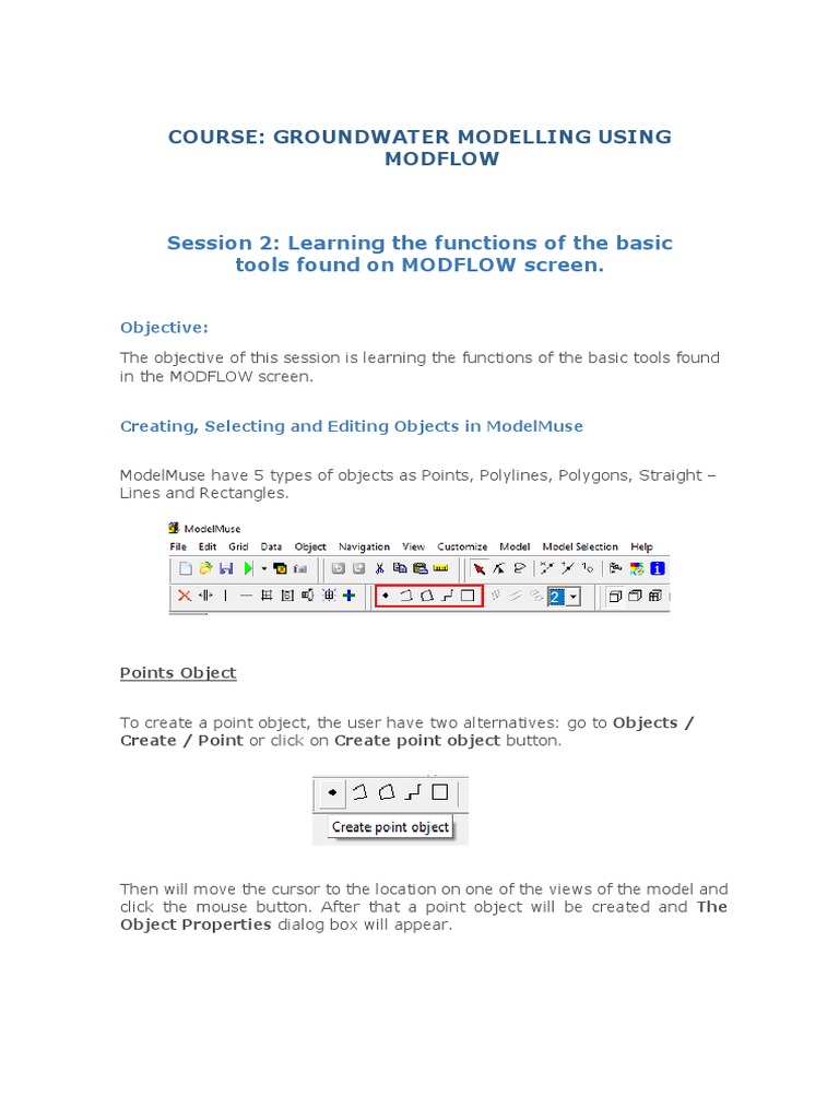 Course: Groundwater Modelling Using Modflow | PDF