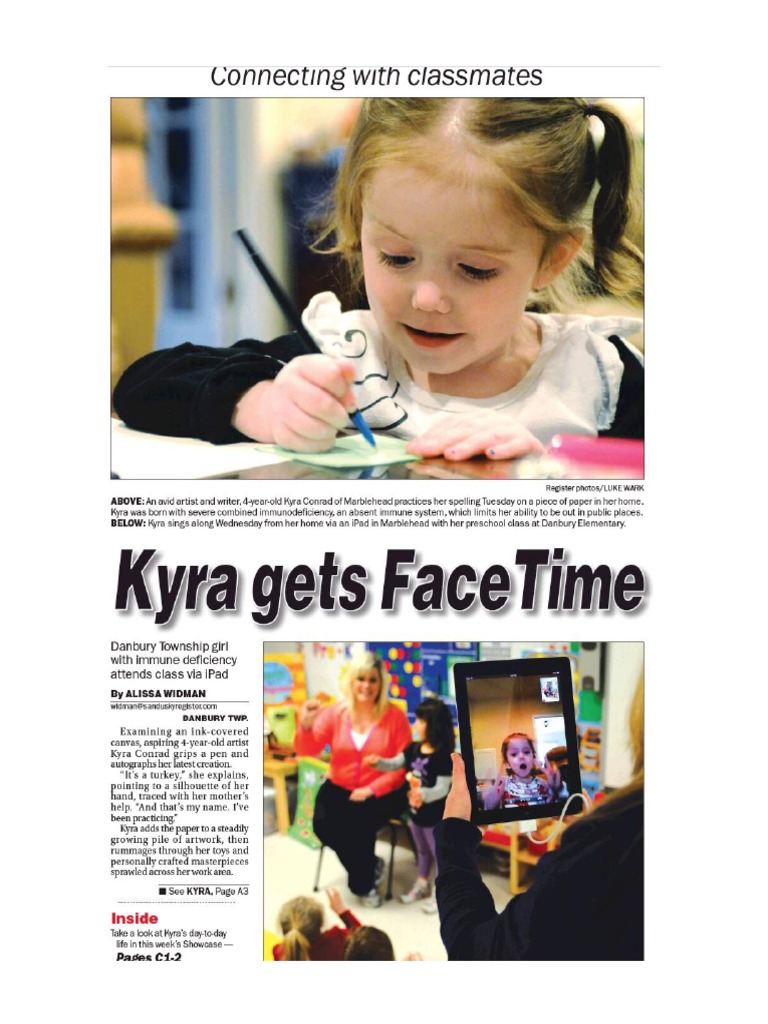 Kyra Gets Face Time | PDF
