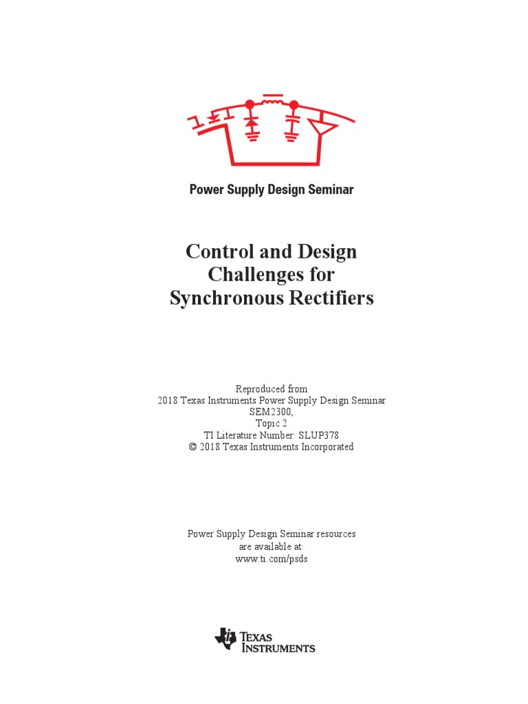 Control and Design | PDF | Power Supply | Diode