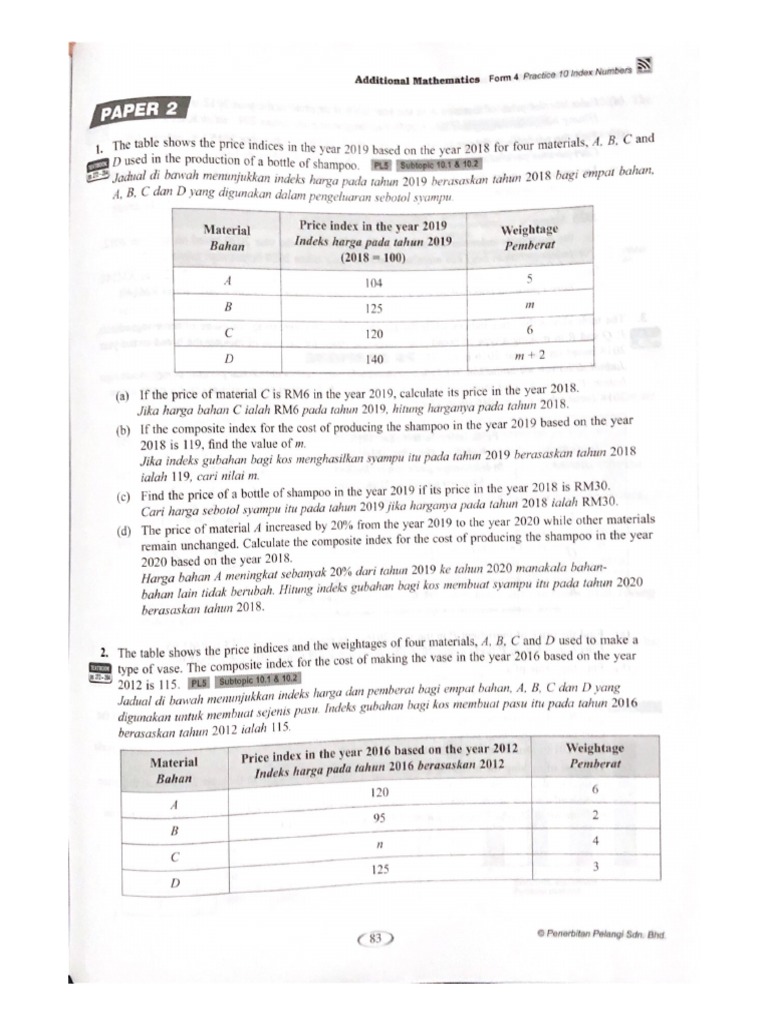 Additional Mathematics | PDF