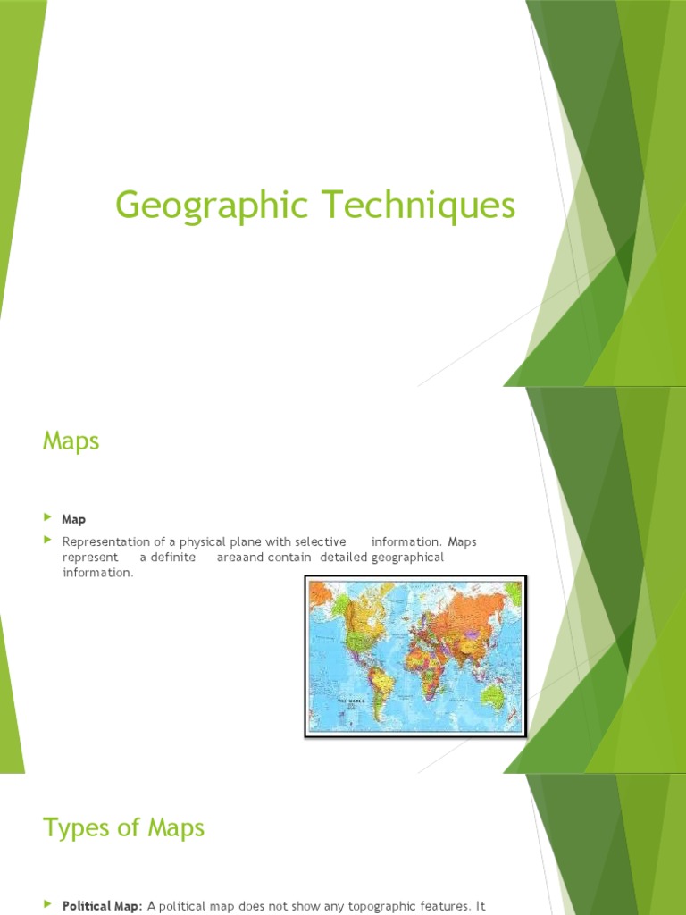 Geographic Techniques | PDF | Map | Geographic Data And Information