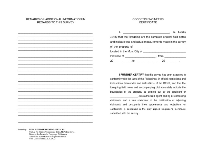 LMB Form No. GSD-A-2 Inner | PDF | Business