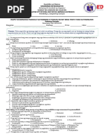 SUMMATIVE TEST 4th Quarter Pagbasa at Pagsusuri Sa Ibat Ibang Teksto ...