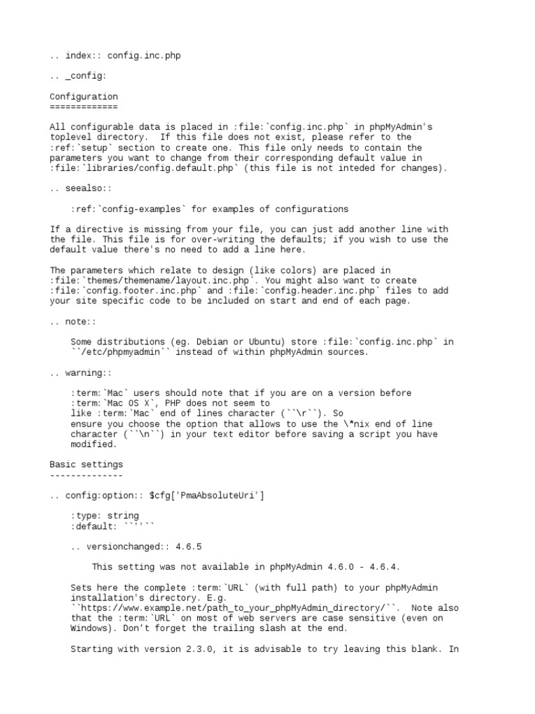 Config | PDF | Port (Computer Networking) | Http Cookie