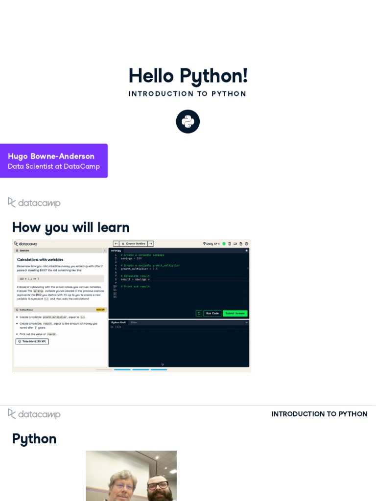 Chapter 1 | PDF | Python (Programming Language) | Body Mass Index