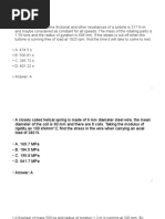 Machine Design Solved Problems | PDF | Science & Mathematics