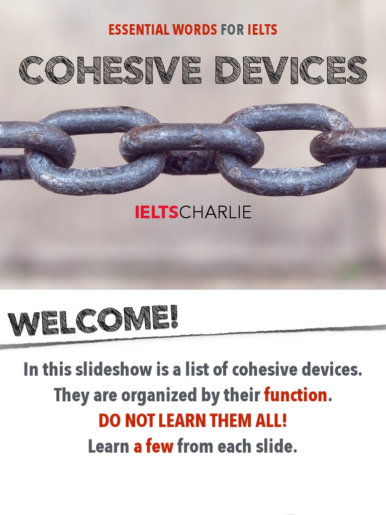 Essential Words Ielts: Cohesive Devices | PDF | Nature