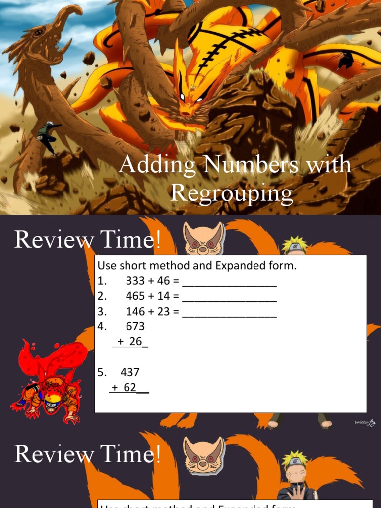 Adding Numbers with Regrouping Guide | PDF | Arithmetic | Teaching ...
