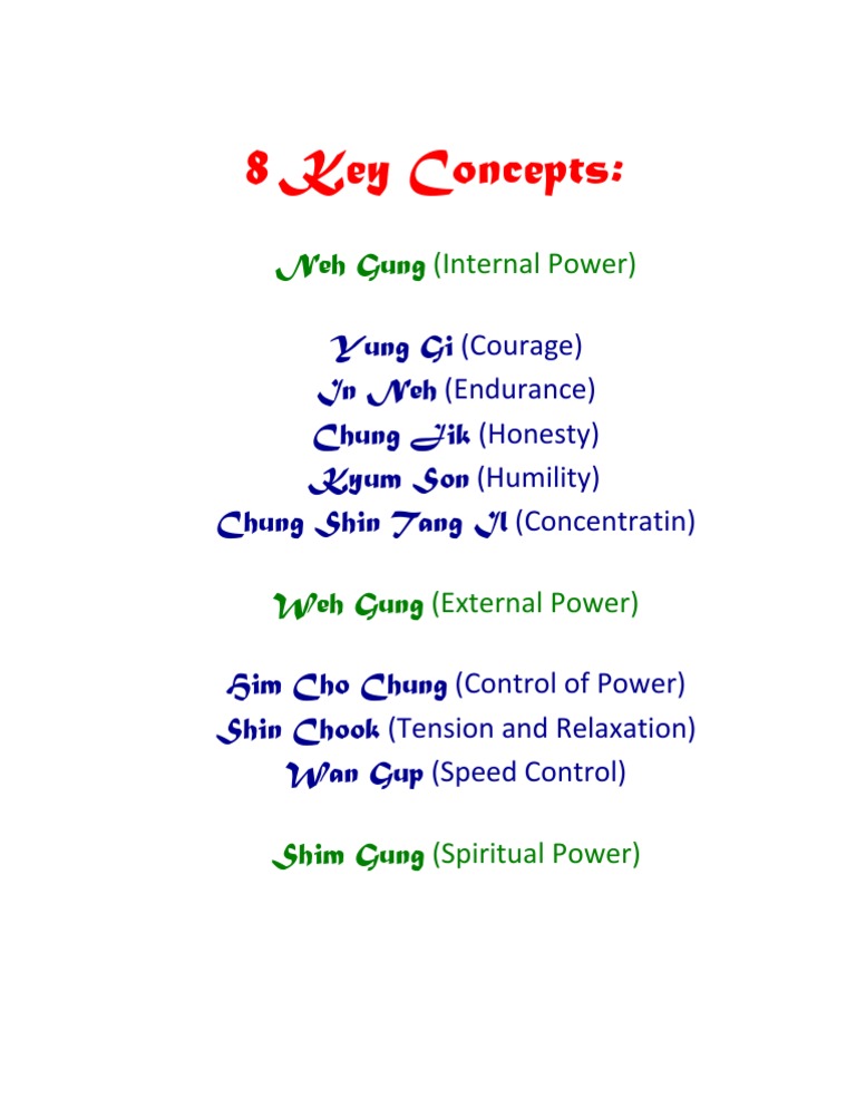 8 Key Concepts | PDF