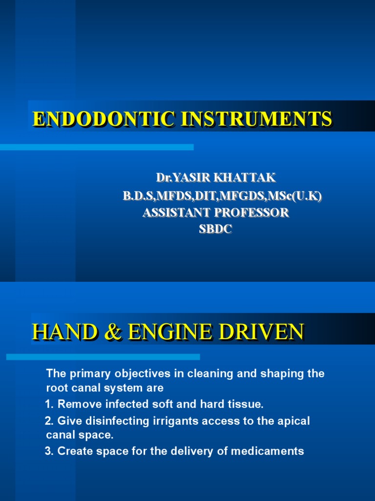 Endodontic Instrument | PDF | Nature