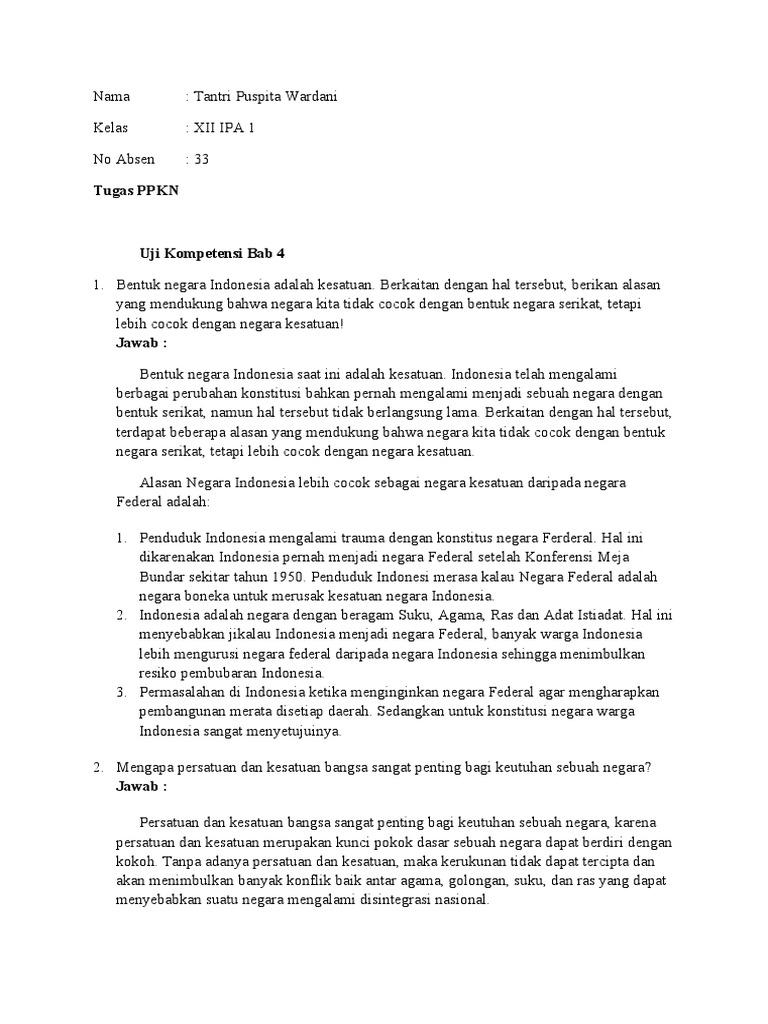 Tugas PPKN | PDF