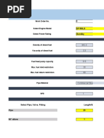 Neb CHW - Pipe Sizing Chart | PDF