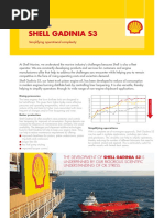 Shell Gadinia S3 40 Technical Data Sheet | PDF | Diesel Engine | Marine ...