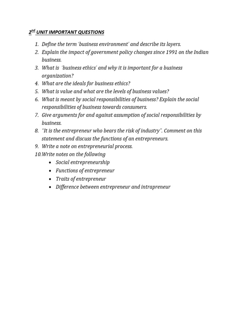 BOM Unit-2 Questions | PDF BOM Unit-2 Questions | PDF