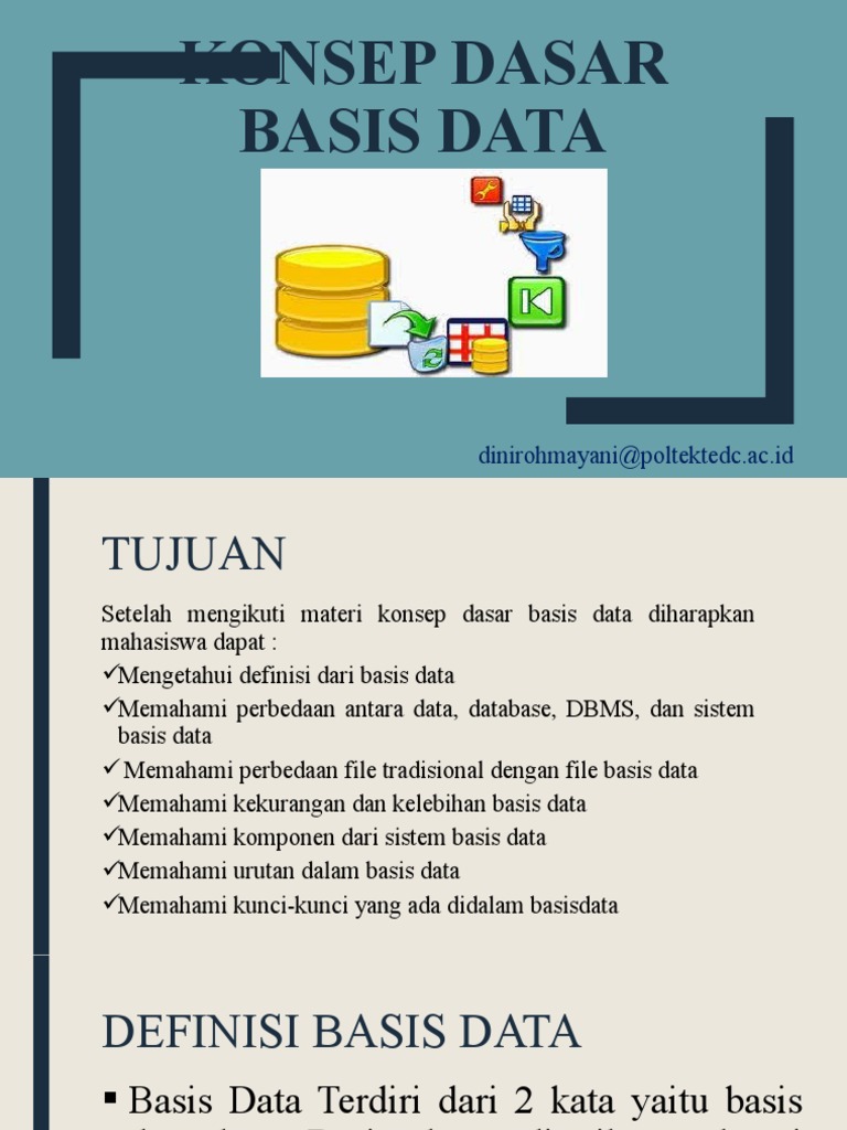 Konsep Dasar Basis Data untuk Mahasiswa | PDF