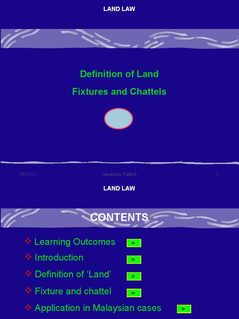 Definition of Land | Download Free PDF | Common Law | Justice