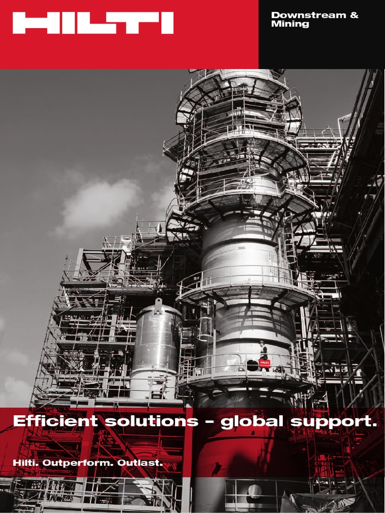 Hilti Downstream and Mining Brochure | PDF | Electrical Connector | Drill