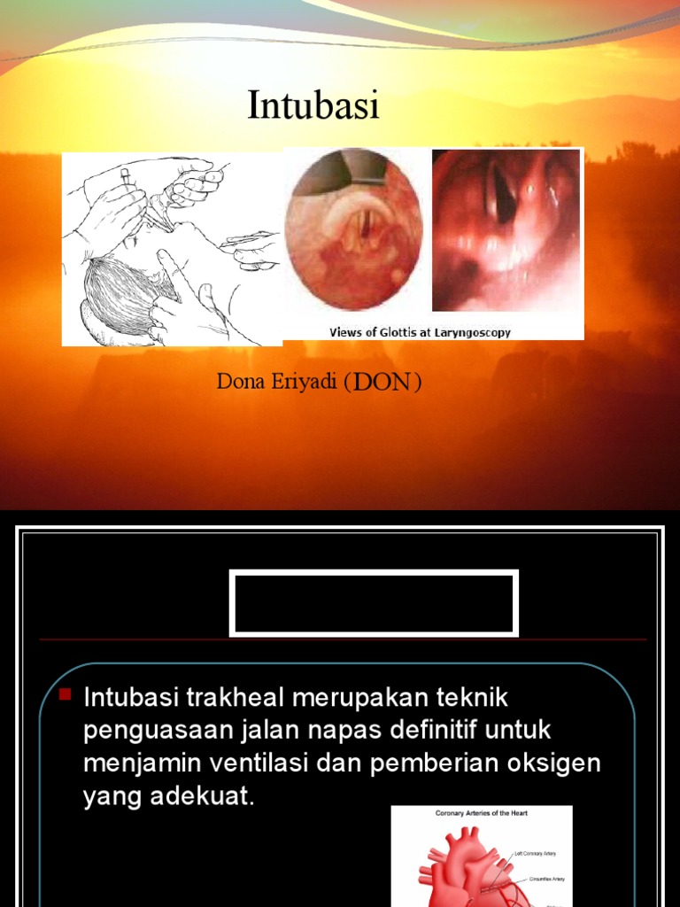 Kriteria Kesulitan Intubasi dan Ventilasi | PDF