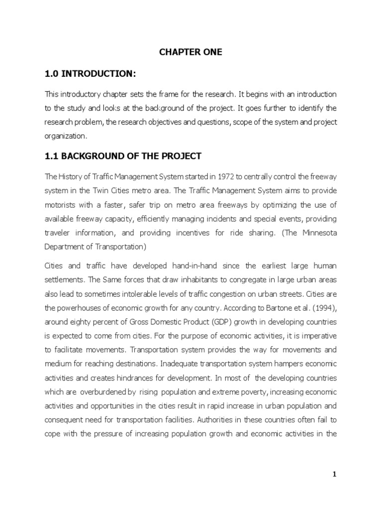Traffic Management System Full Thesis | PDF | Relational Database ...