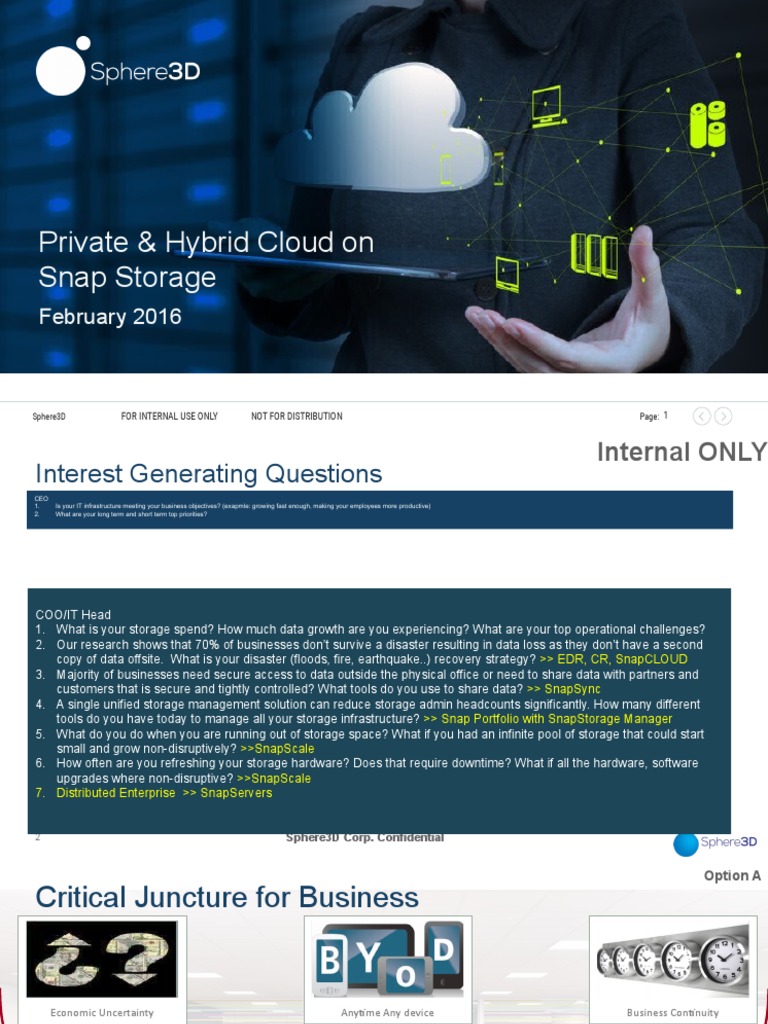 Private&HybridCloud-Sales Training Deck | PDF | Replication (Computing) | Cloud Computing