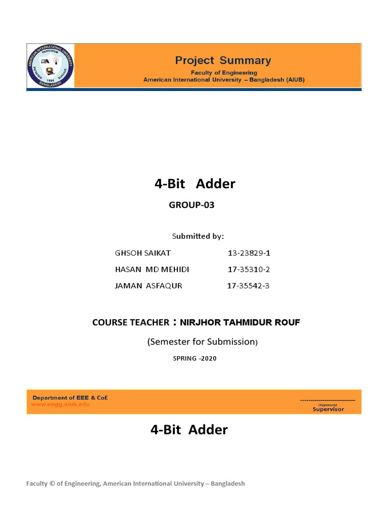 Vlsi Final Project | PDF | Logic Gate | Electronic Circuits