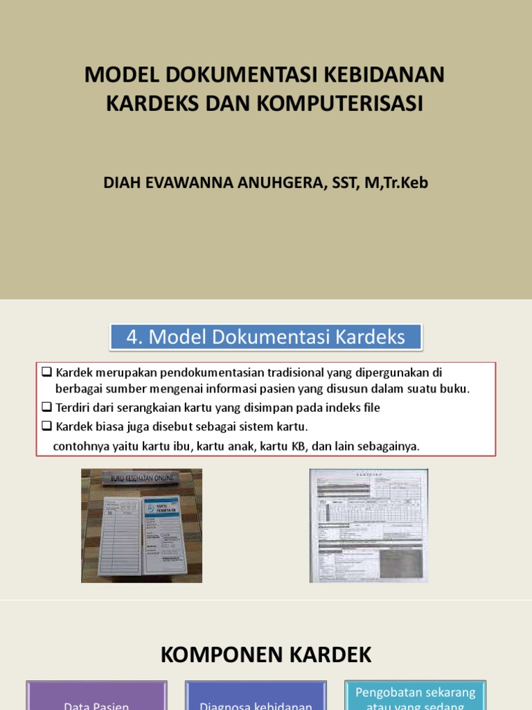 Ibu Diah Dokumentasi Kardeks | PDF