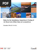 Hydrostatic Testing Requirements in API 650 | PDF | Corrosion | Water