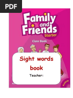 Oxford Phonics World 1.sightwwords 1 | PDF