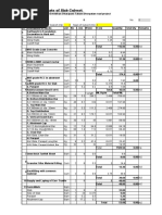 How To Calculate Slab Steel Quantity From Drawing Excel Sheet | PDF ...