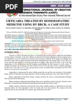Urticaria Control Test | PDF