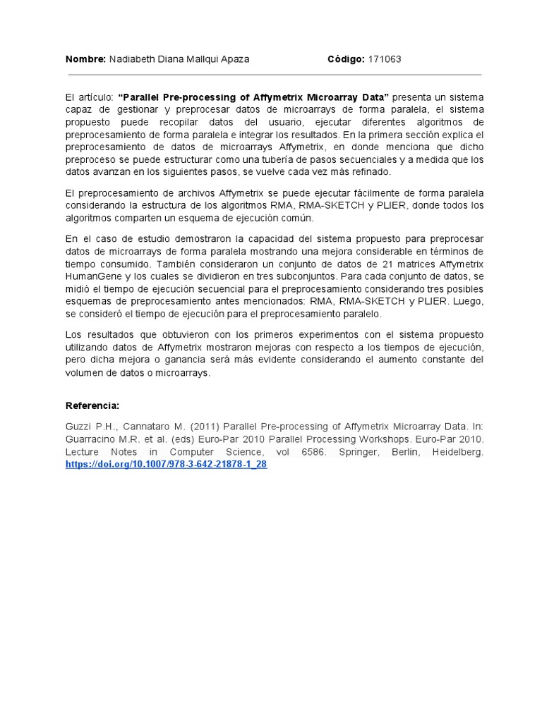 Resumen Bioinformática | PDF