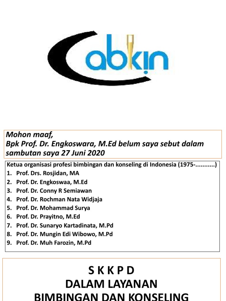 SKKPD DALAM BK 2020 UAD-ABKIN - Prof Farozin Revisi | PDF | Karier ...