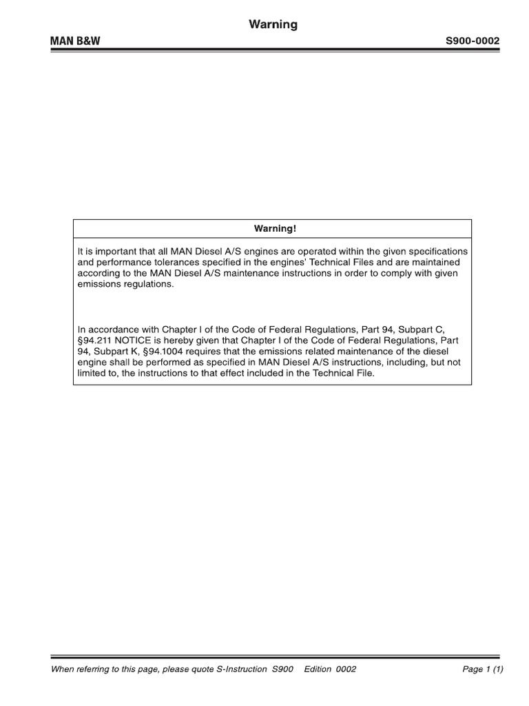 MAN B&W PrimeServ Academy | PDF