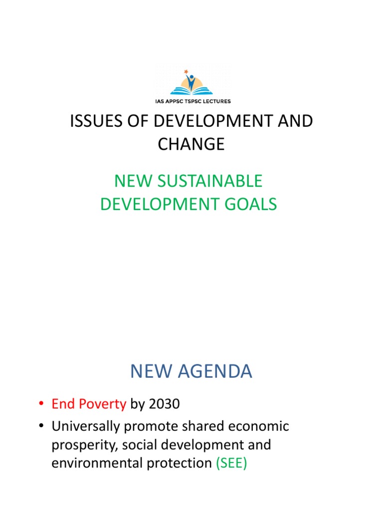Sustainable Development Goals | PDF | Millennium Development Goals ...