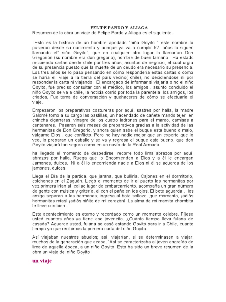 Felipe Pardo y Aliaga | PDF