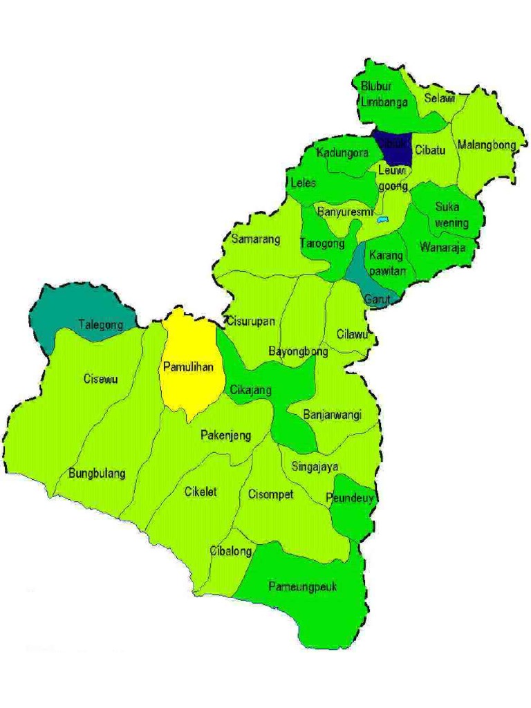 Peta Garut - JPG | PDF