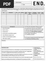 Tredz Returns Form A4 v28b RB Web | PDF | Mail | Consumer Goods