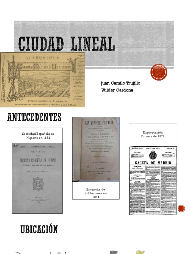 Ciudad Lineal | PDF | Planificación urbana | Urbanización