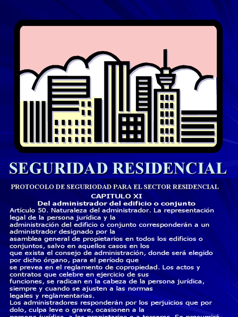 Protocolos-De-Seguridad Residencial | Descargar gratis PDF | Vigilancia ...
