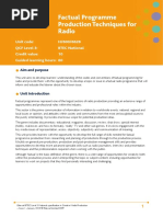 Radio & TV Presenter CV Template | PDF | Mass Media | Communication