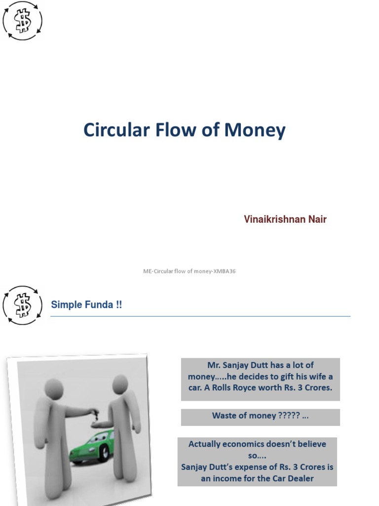 Circular Flow of Money: Vinaikrishnan Nair | PDF | Macroeconomics ...