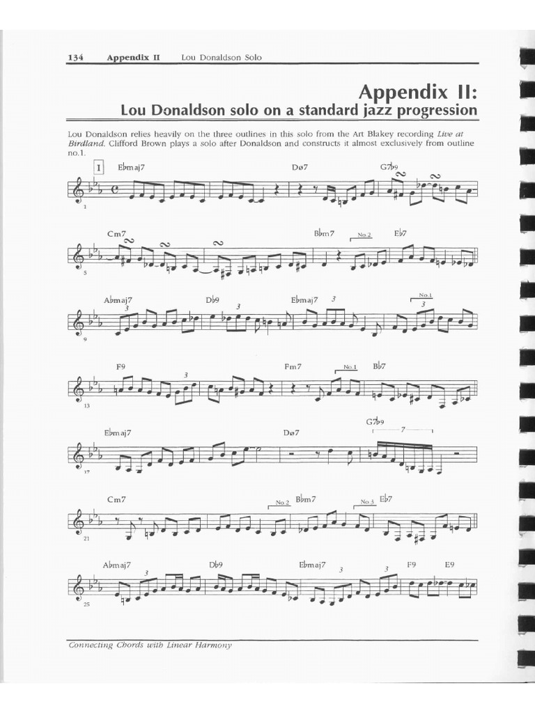 Lou Donaldson Solo | PDF