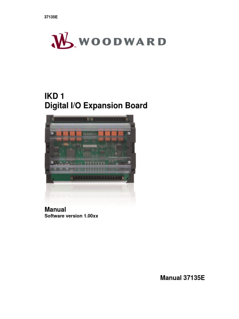 Ikd 1 Digital I/O Expansion Board: Manual | PDF | Programmable Logic ...