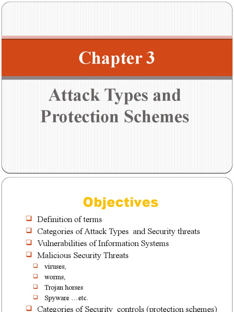 Chapter 3 Attack Types and Protection Schemes | Download Free PDF ...
