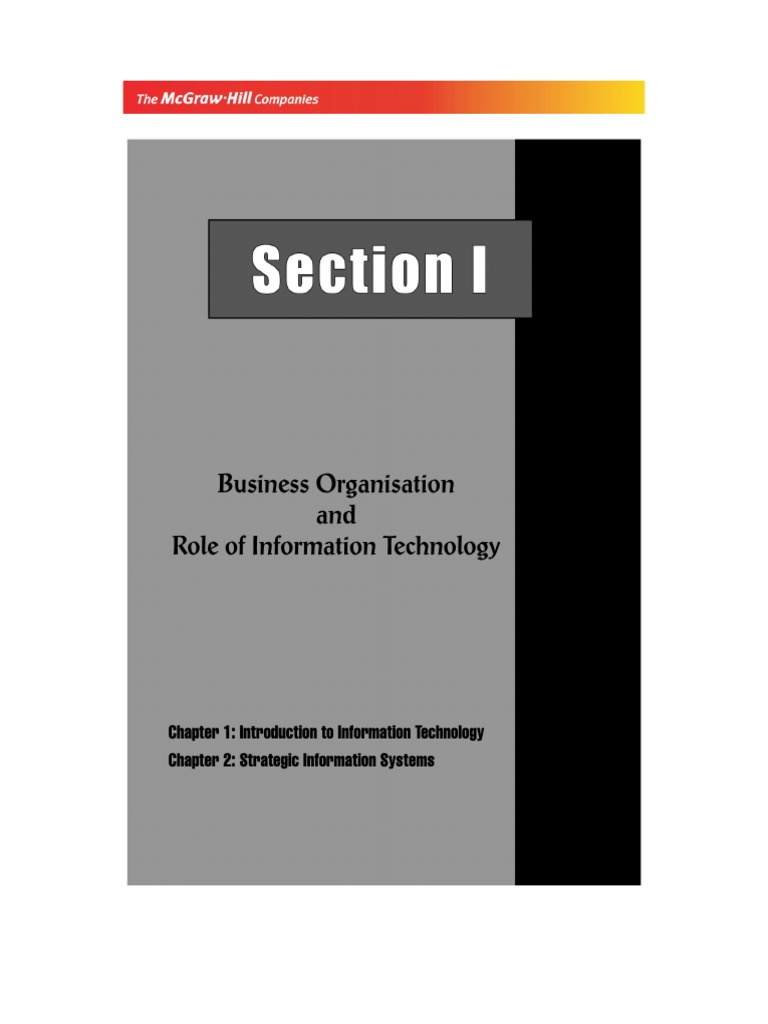 Information Technology For Management by Behl - Chapter 1 | PDF ...