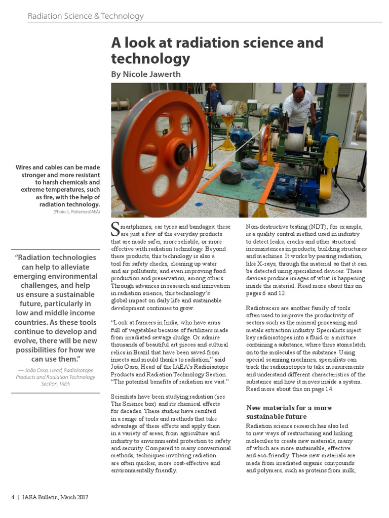 Radiation and Science | PDF | Ionizing Radiation | Forms Of Energy
