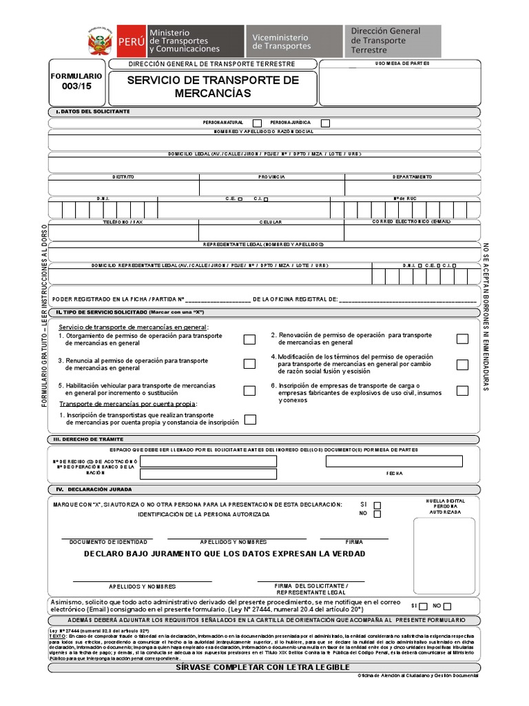 Formulario 003-15 - Eliminacion de Placa | PDF | Cheque | Business