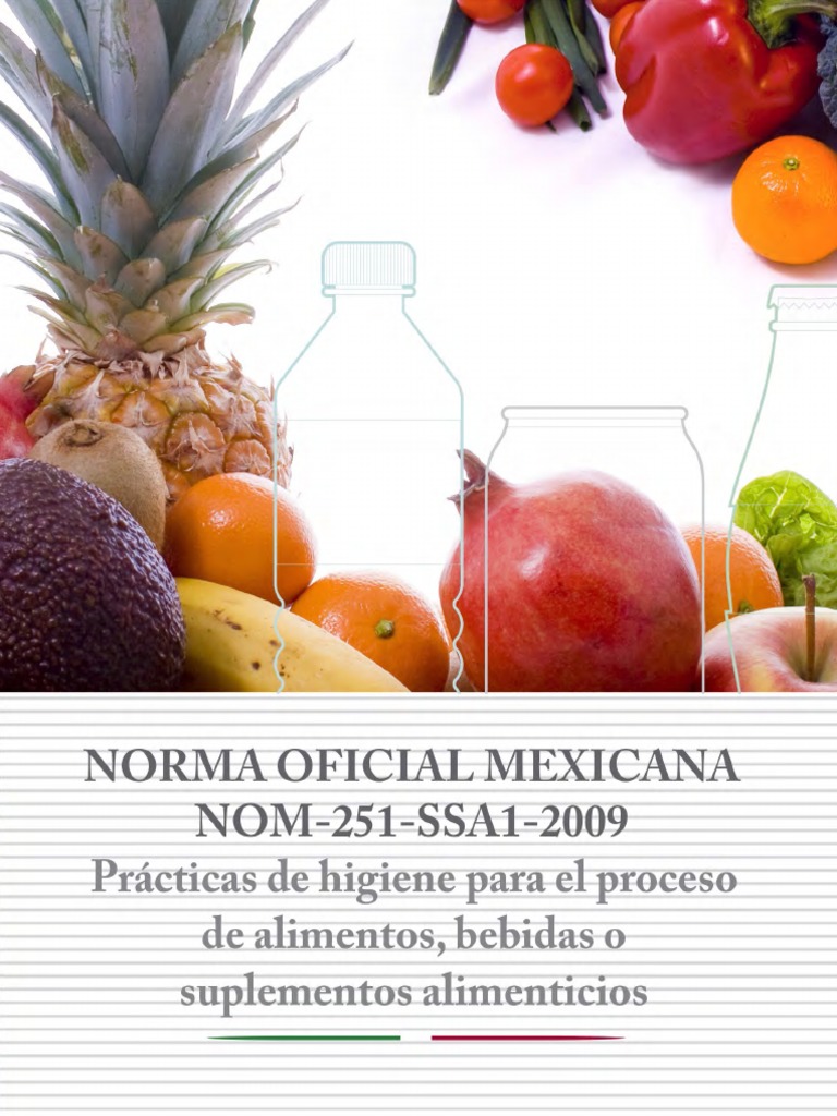 Folleto NOM 251 SSA1 2009 | PDF
